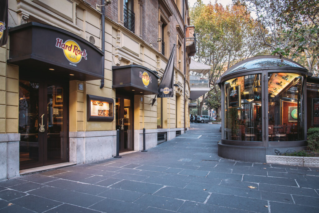 Transfert avec déjeuner à l'Hard Rock Cafe Rome - Civitatours
